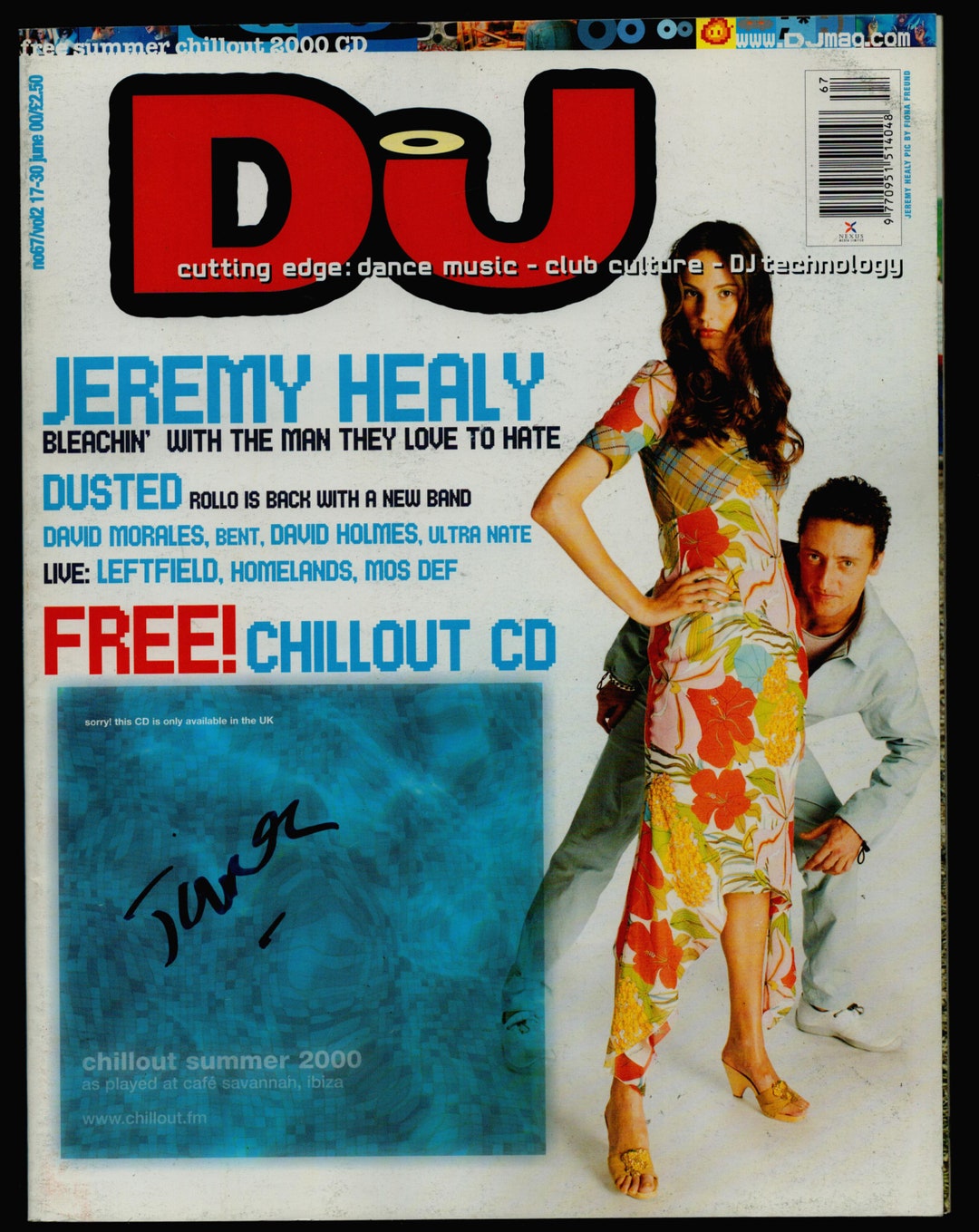 DJ Magazine June 17-30 2000 Dance Music Club Culture Jeremy Healy - Etsy