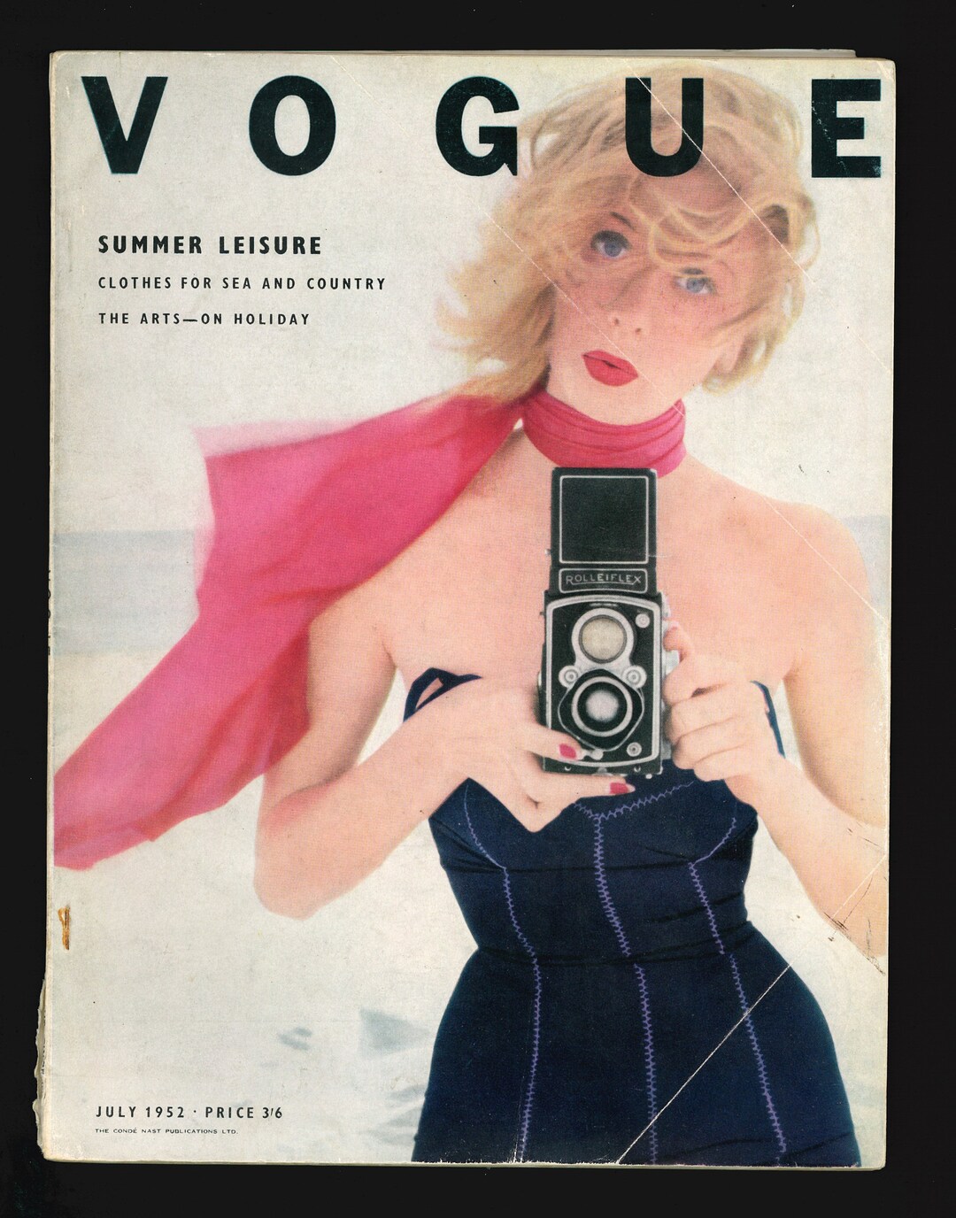 Vogue UK July 1952 Original Vintage Fashion Magazine Suzy Parker - Etsy