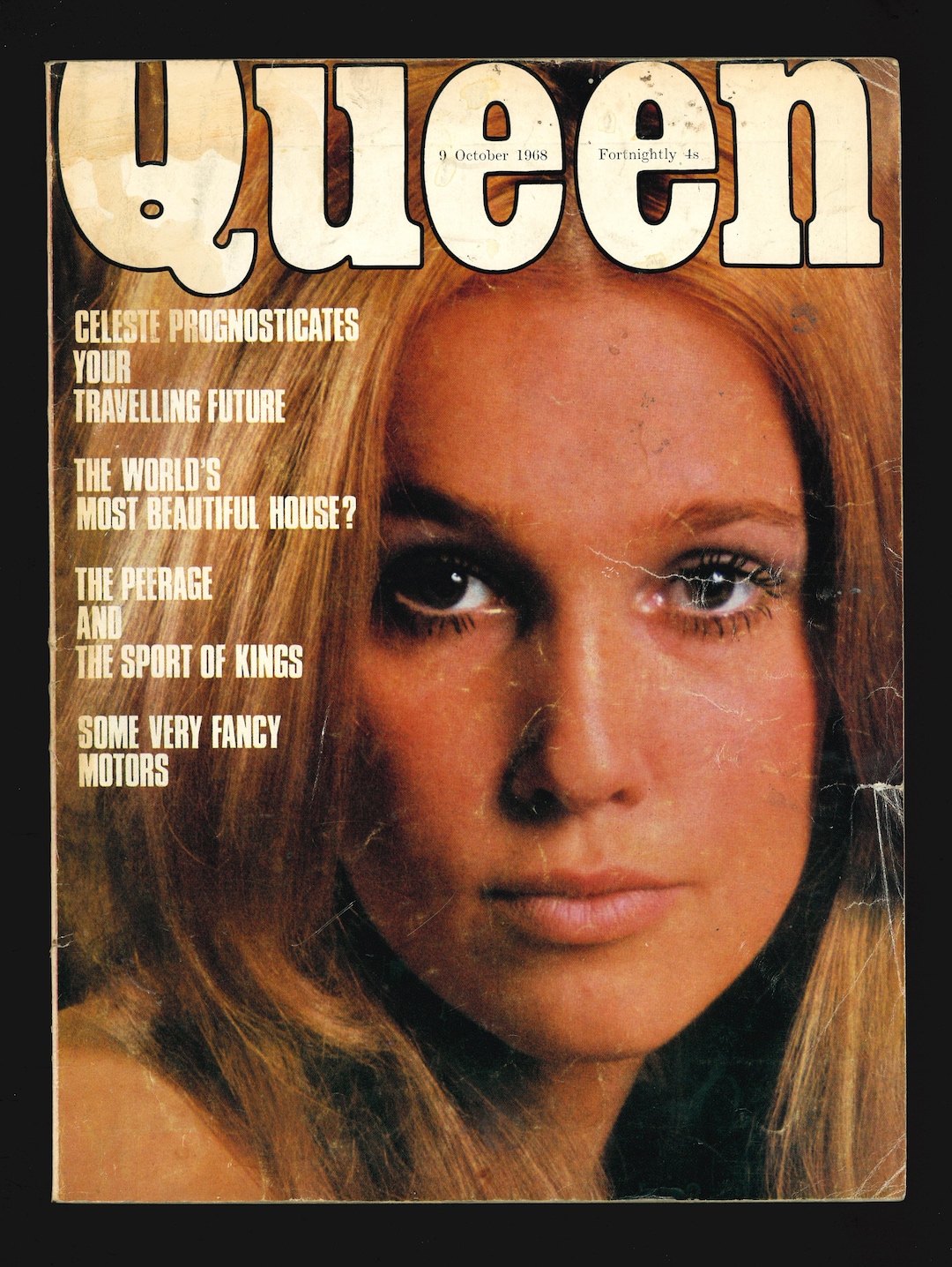 Queen Magazine Oct 9 1968 Original Vintage Fashion Magazine - Etsy