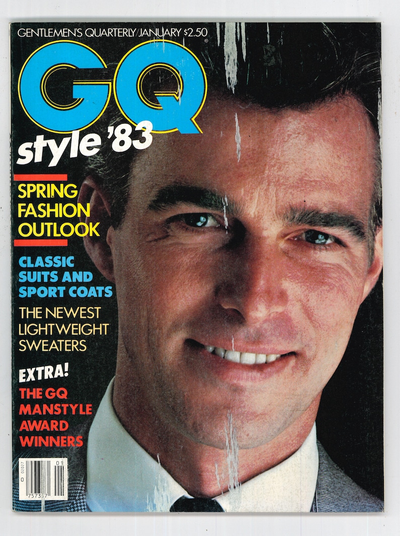 GQ US 1983 and 1984 Original Vintage Magazine - Etsy