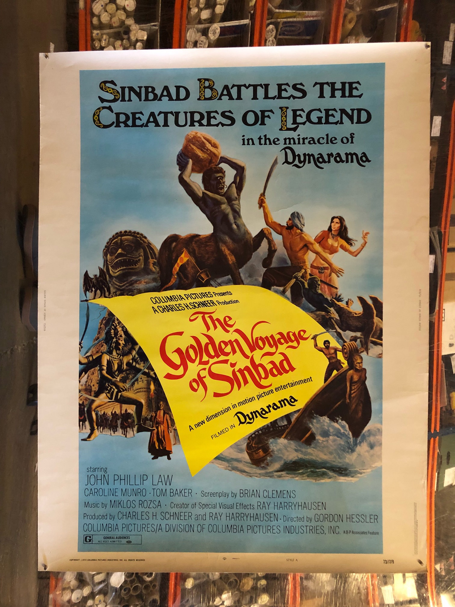 The Golden Voyage Of Sinbad Poster