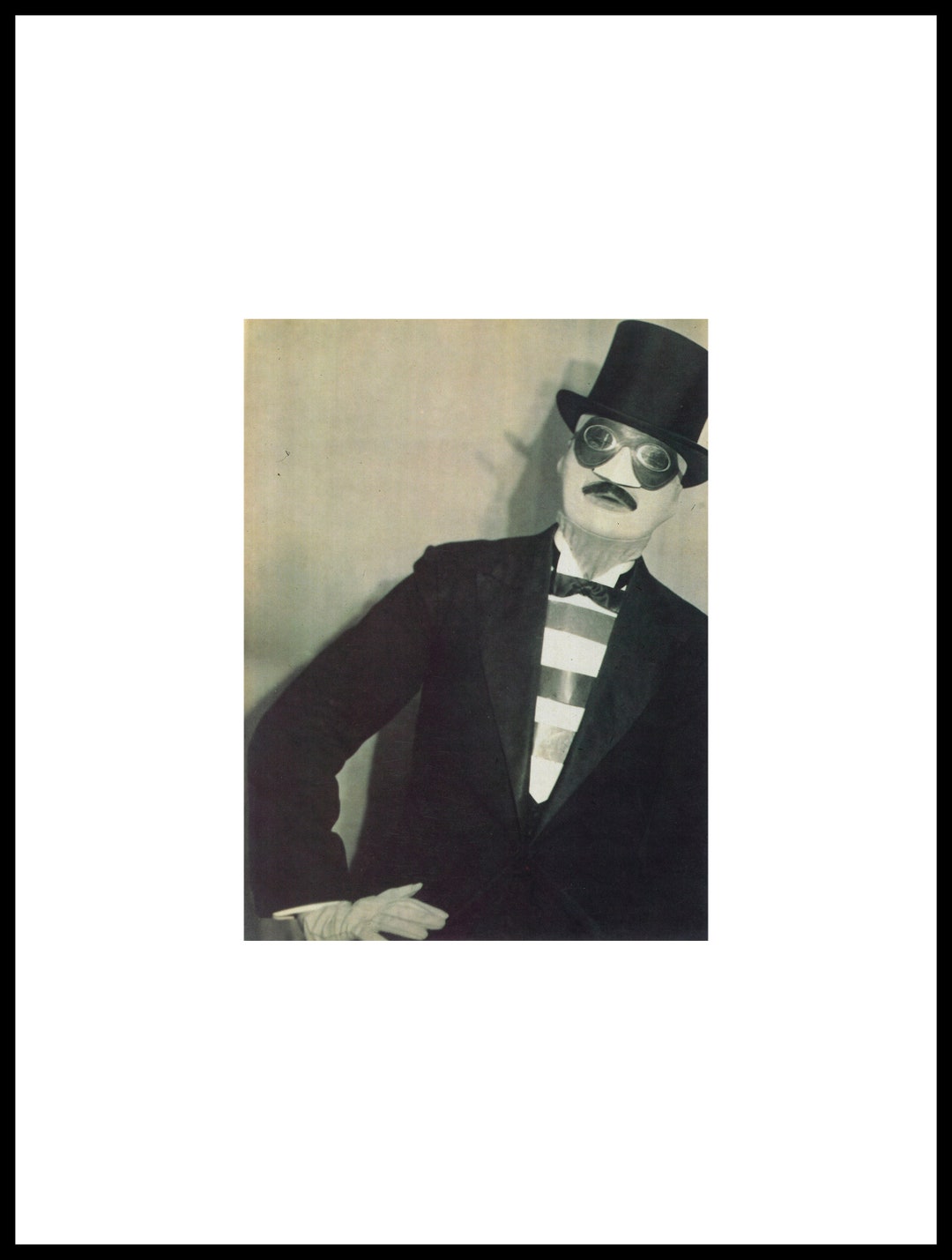 Self Portrait 1927 by Paul Outerbridge Original Tear Sheet Window ...
