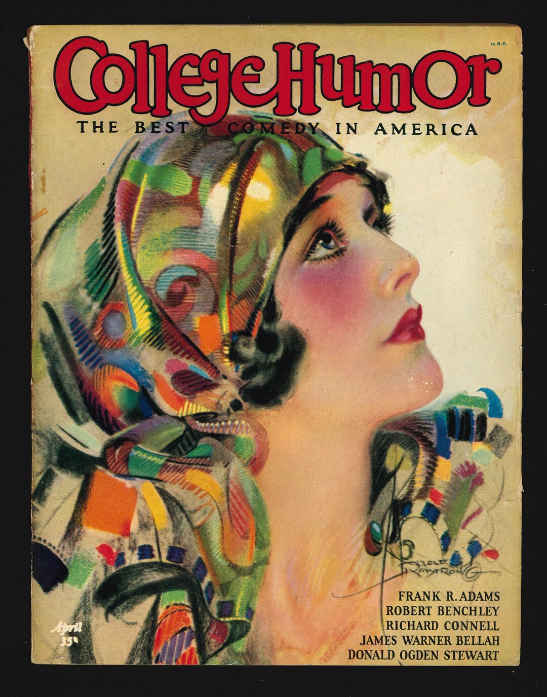 College Humor April 1926 Vintage Magazine Frank Adams, Robert Benchley ...