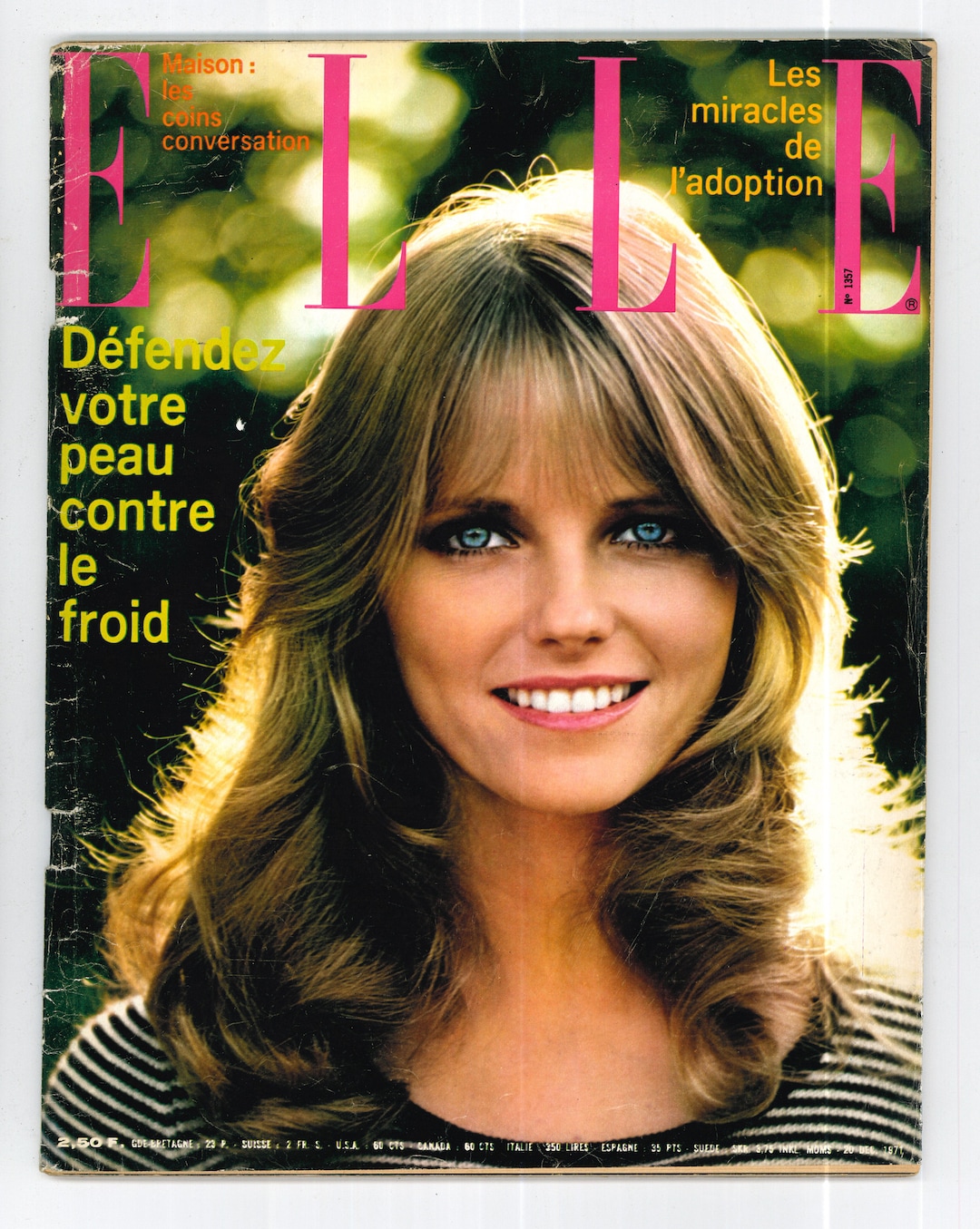 Elle Dec 20 1971 French Edition Vintage Magazine - Etsy
