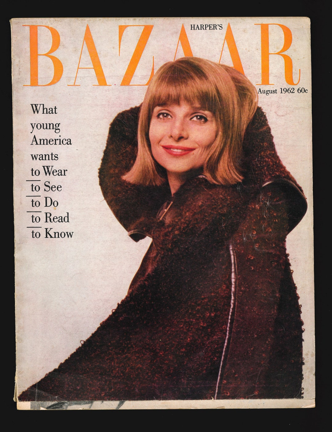 Harper's Bazaar Aug 1962 US American Original Vintage Rare Retro ...