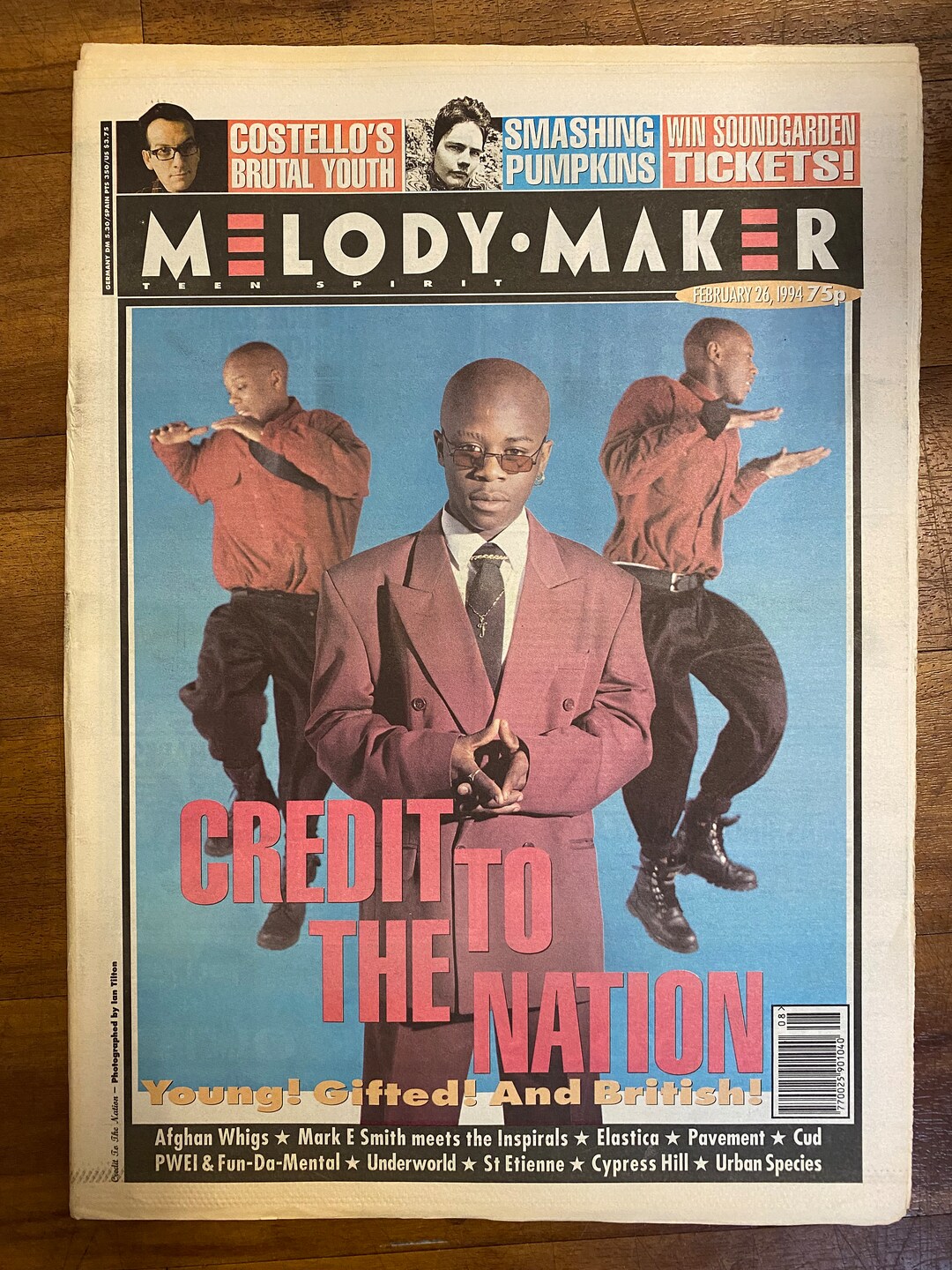 Melody Maker Feb 26 1994 Original British Pop Newspaper 30th - Etsy