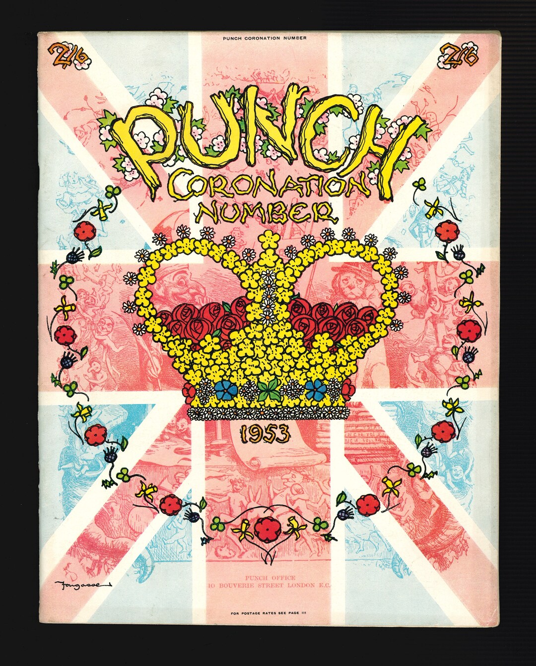 Punch 1953 Bundle of 52 Copies Vintage Original Satire Magazine - Etsy