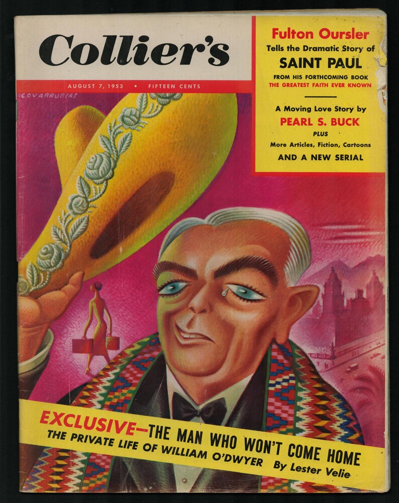 Collier's Magazine July - Dec 1953 Vintage Original - Etsy