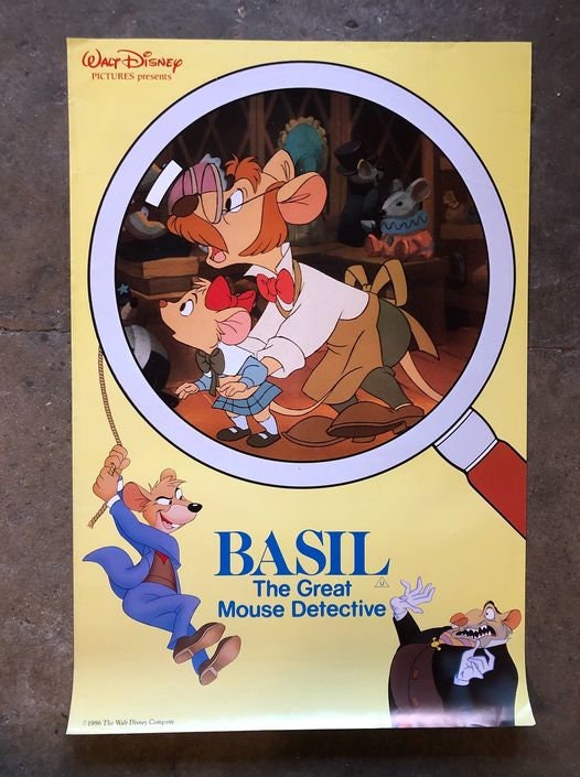 The Great Mouse Detective Poster