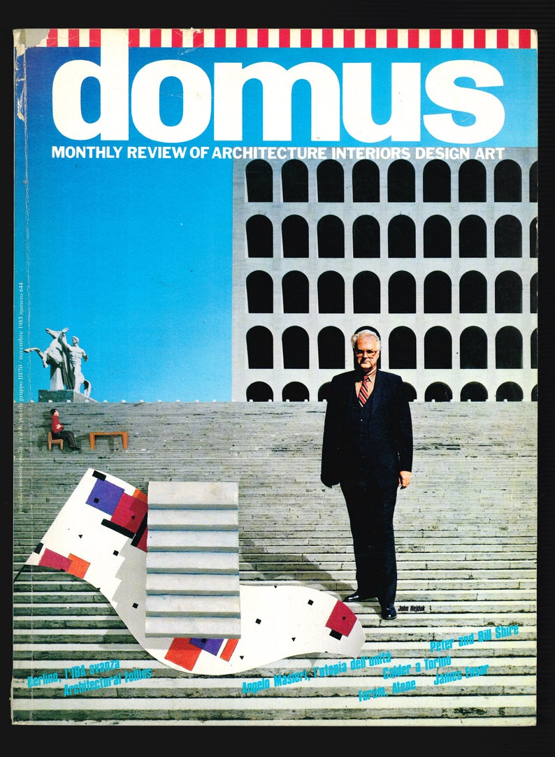 Domus No 644 Nov 1983 Architecture and Design Magazine - Etsy