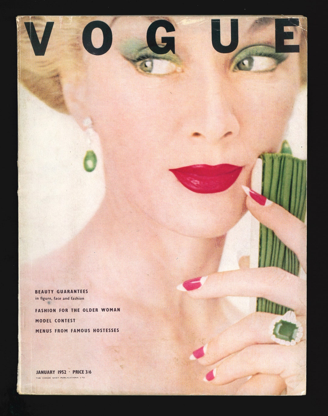 Vogue UK Jan 1952 Original Vintage Fashion Magazine Lee Miller Penn Mrs ...
