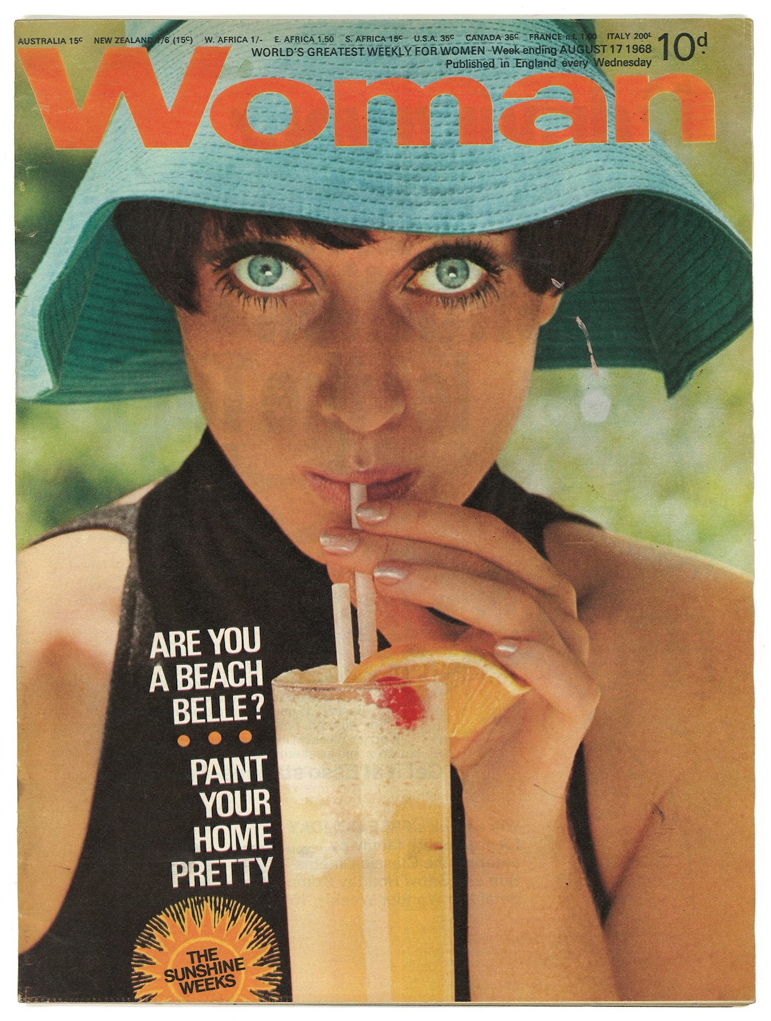 Woman UK Aug 17 1968 Original British Vintage Weekly Women Magazine ...