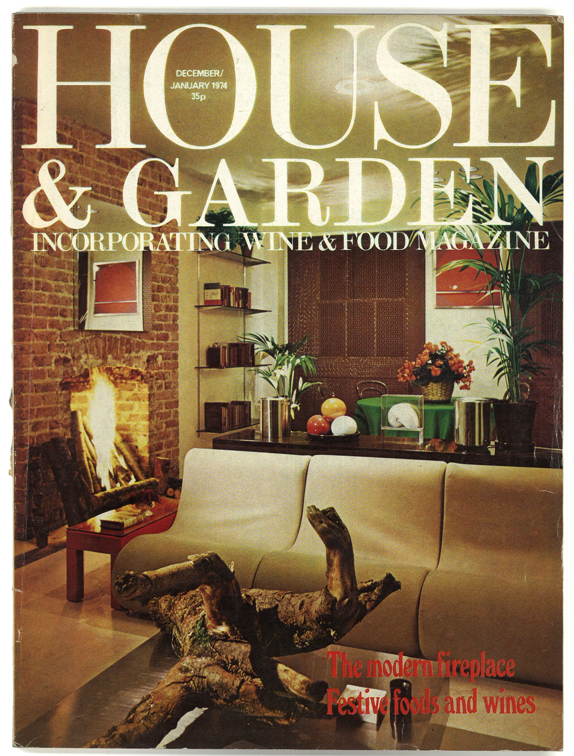 House & Garden UK Dec 1973 Jan 1974 Original Vintage Lifestyle - Etsy UK