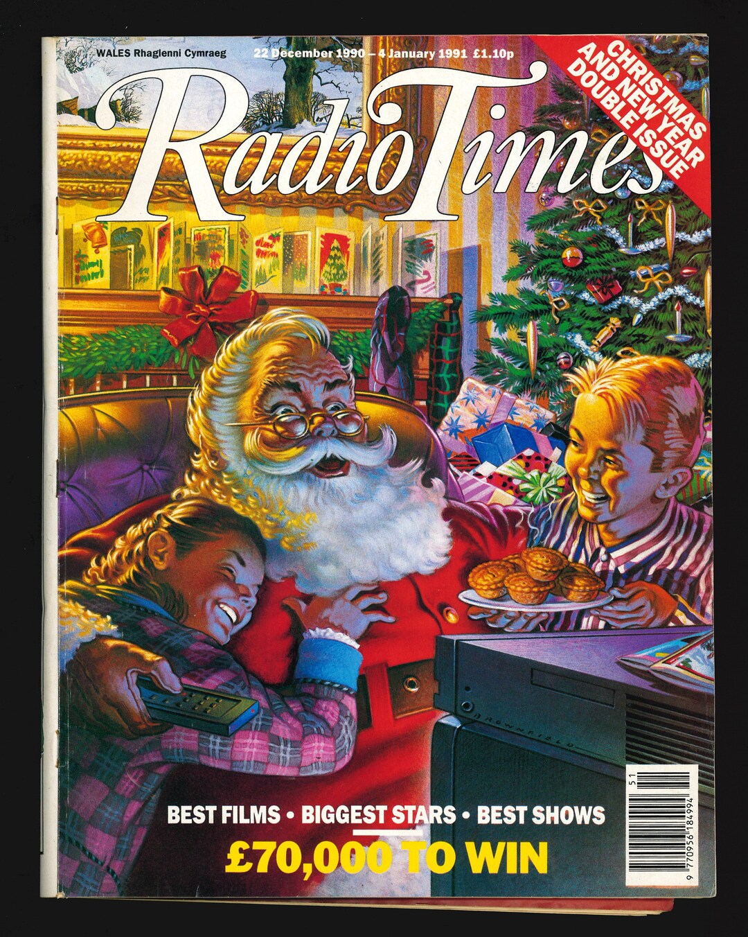 Radio Times Magazine 22 Dec 1990 - 4 Jan 1991 Christmas and New Year ...