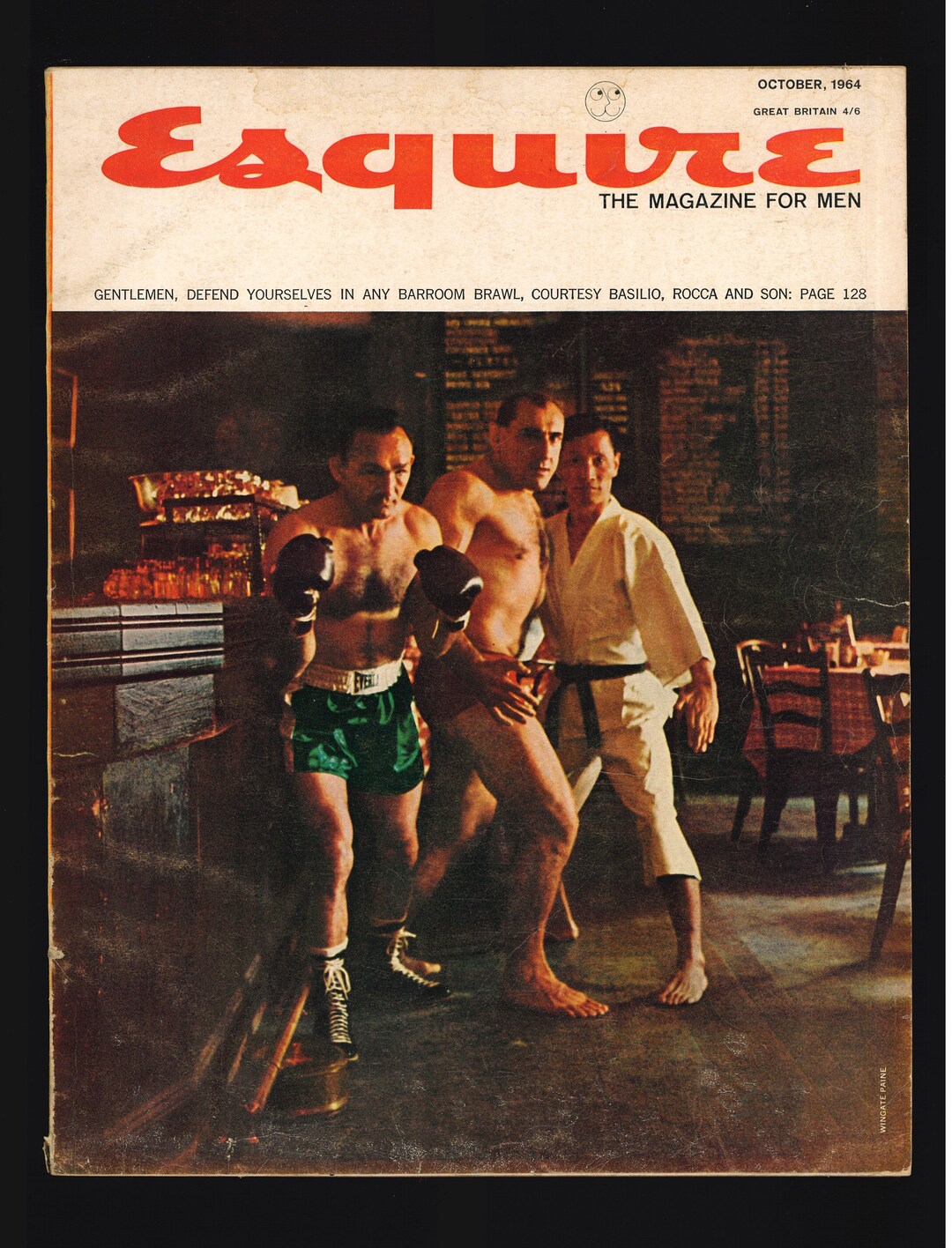 Esquire Oct 1964 Original Vintage Magazine Basilio Rocca 60th - Etsy