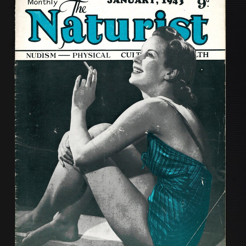 Vintage Nudist Magazines Etsy