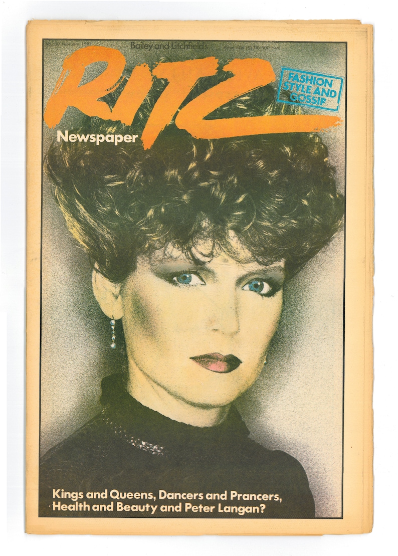 Ritz No 50 Feb 1981 David Bailey and David Litchfield Fashion - Etsy