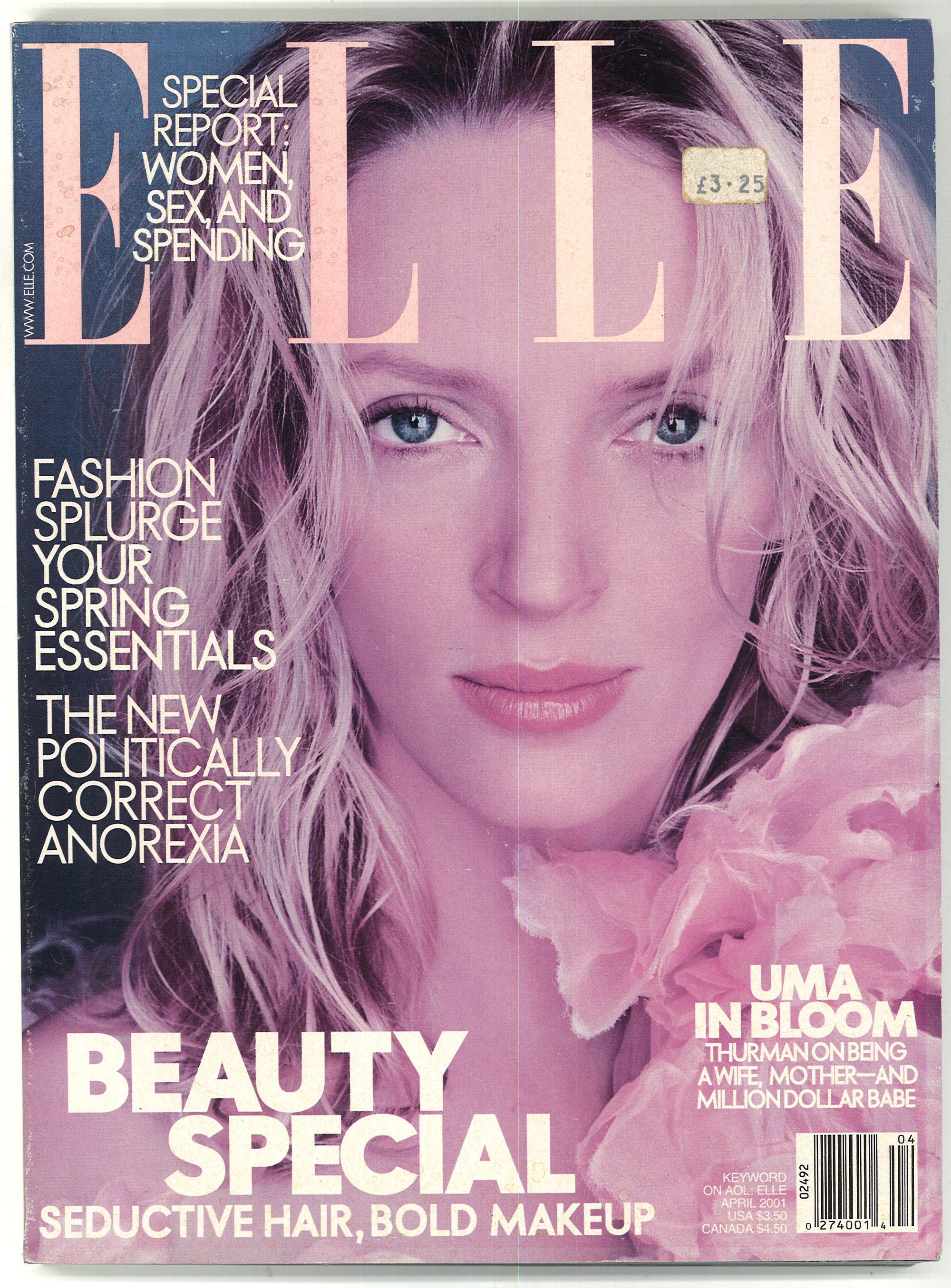 Elle US no 188 April 2001 American Foreign Original Vintage | Etsy