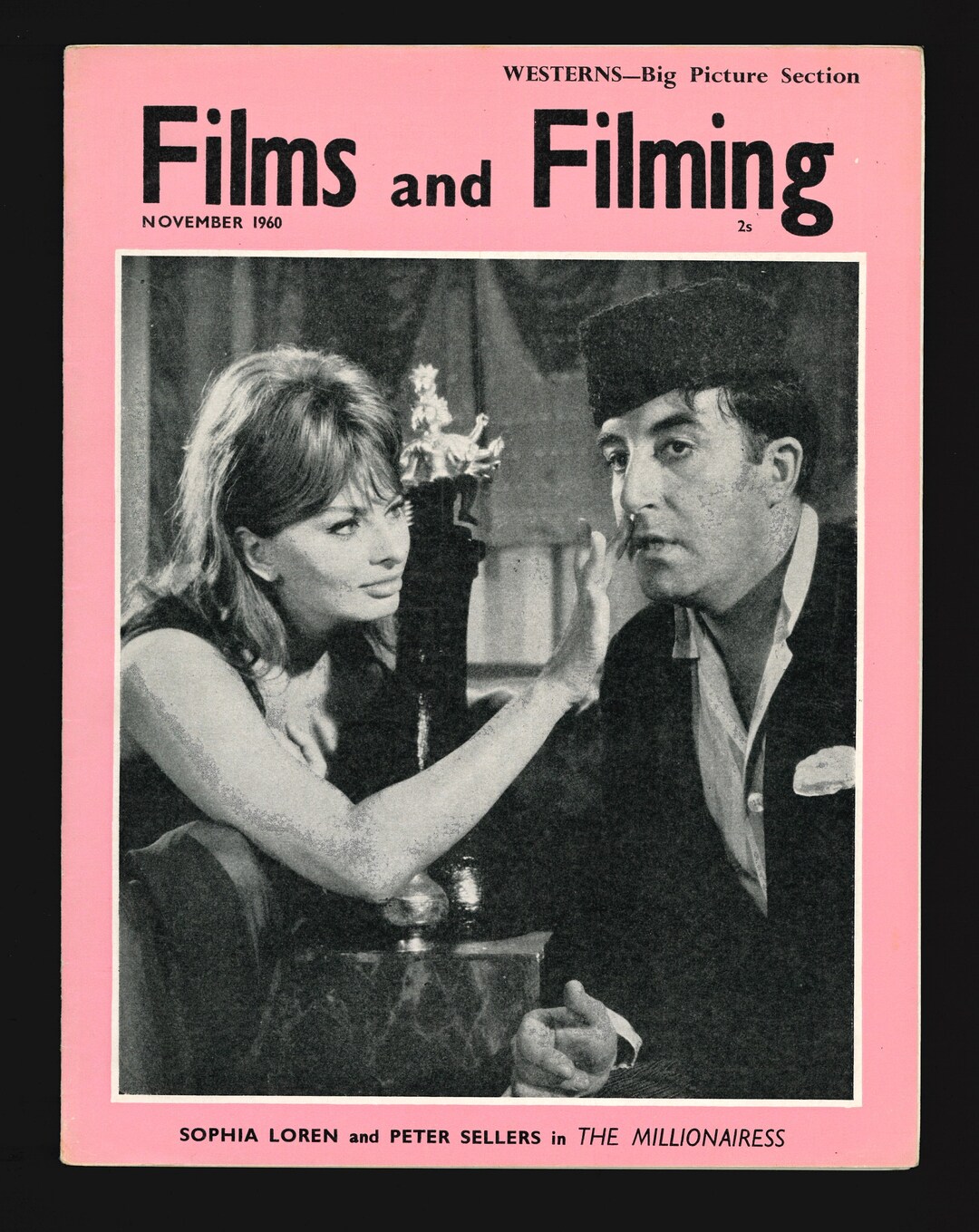 Films and Filming Nov 1960 Vintage British Movie Magazine Sophia Loren ...
