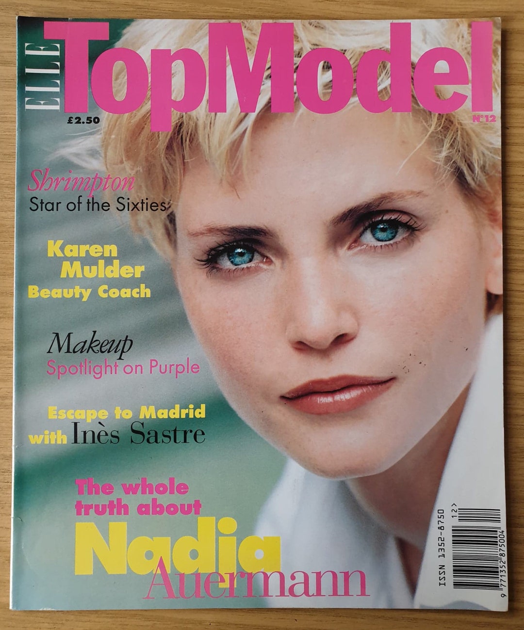 Top Model No 12 Original Fashion Magazine Gift Birthday Present Nadja ...