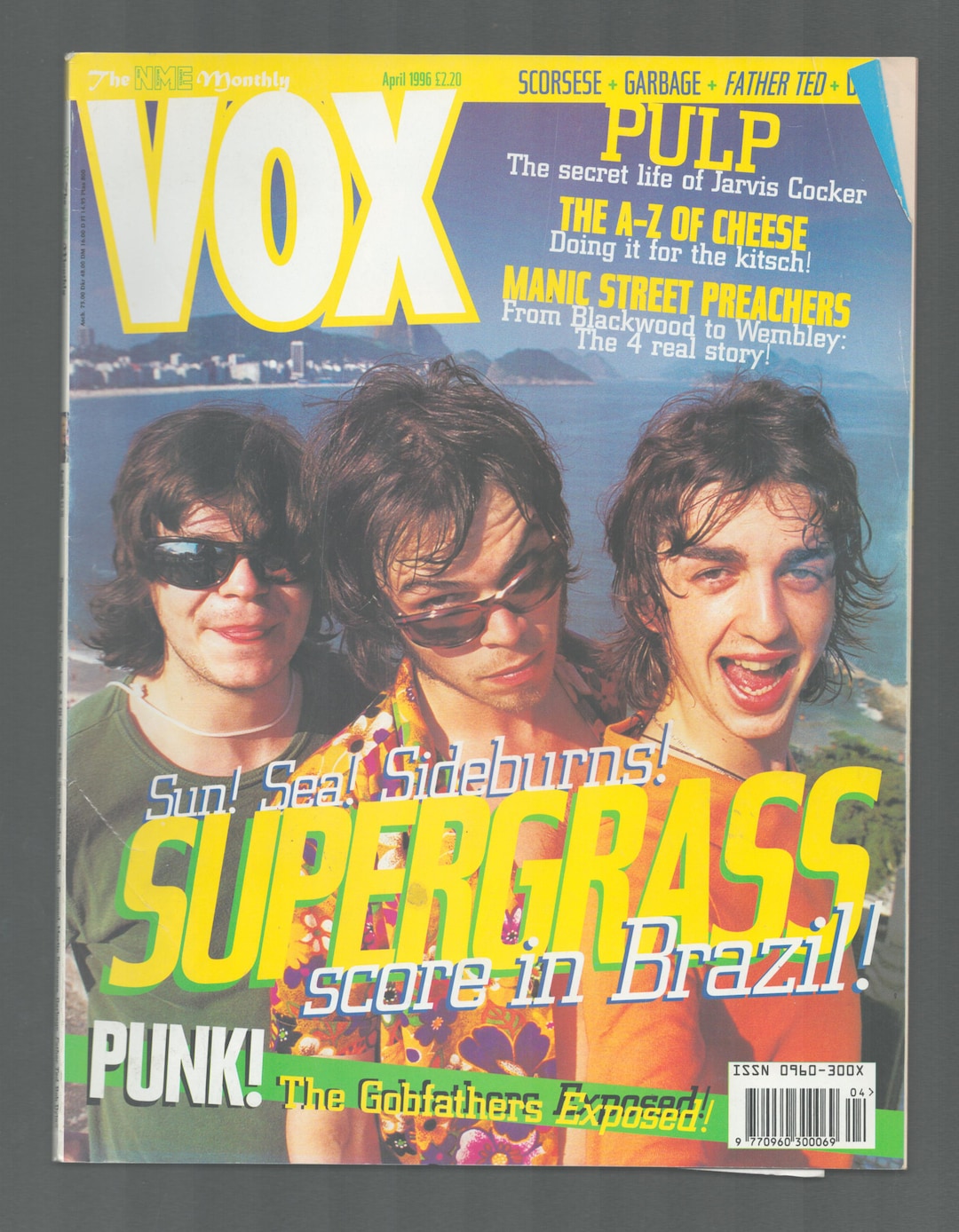Vox April 1996 British Music Magazine. - Etsy UK
