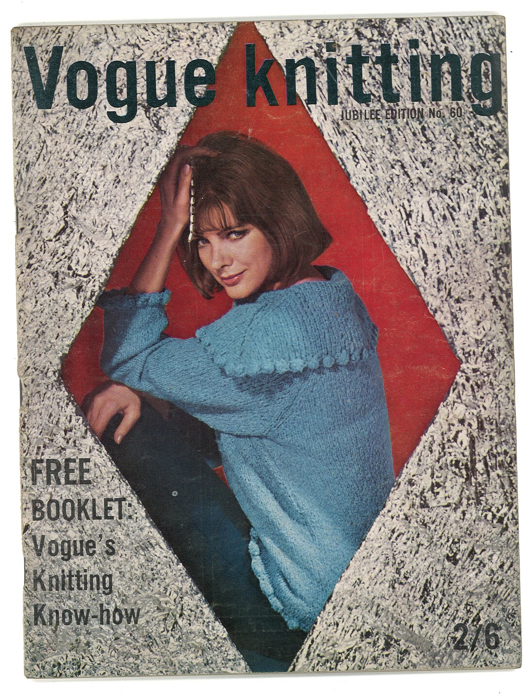 Vogue Knitting No 60 1962 Jubilee Edition Original Vintage Magazine ...