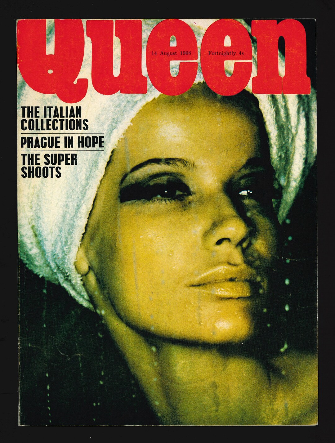 Queen Magazine Aug 14 1968 Original Vintage Fashion Magazine Veruschka ...
