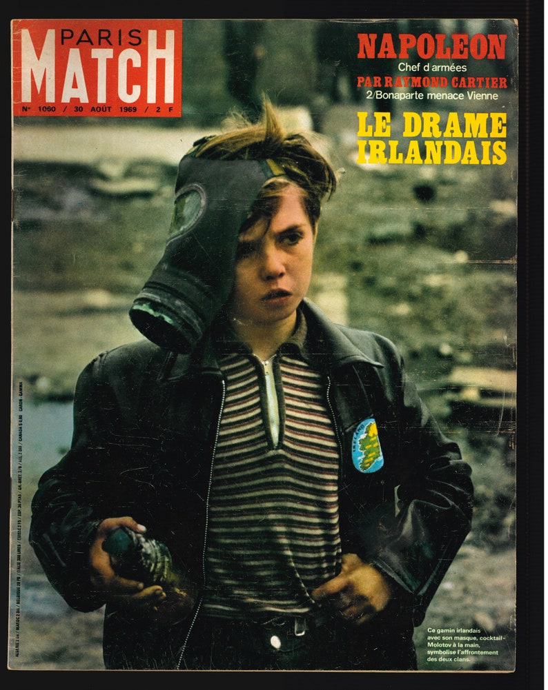 Paris Match July -sept 1969 Original Vintage Magazine - Etsy