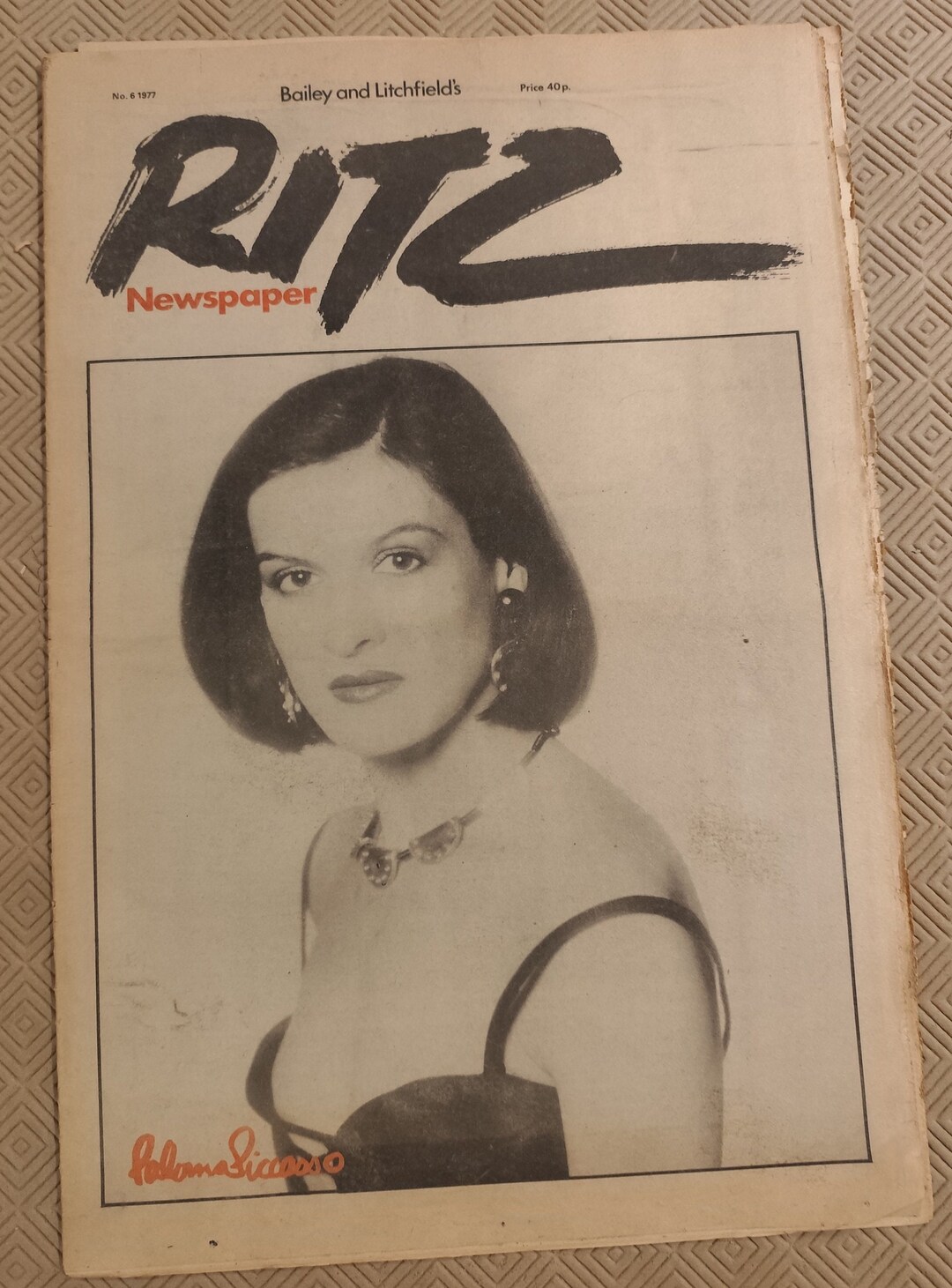 Ritz No 6 1977 David Bailey and David Litchfield Fashion Entertainment ...