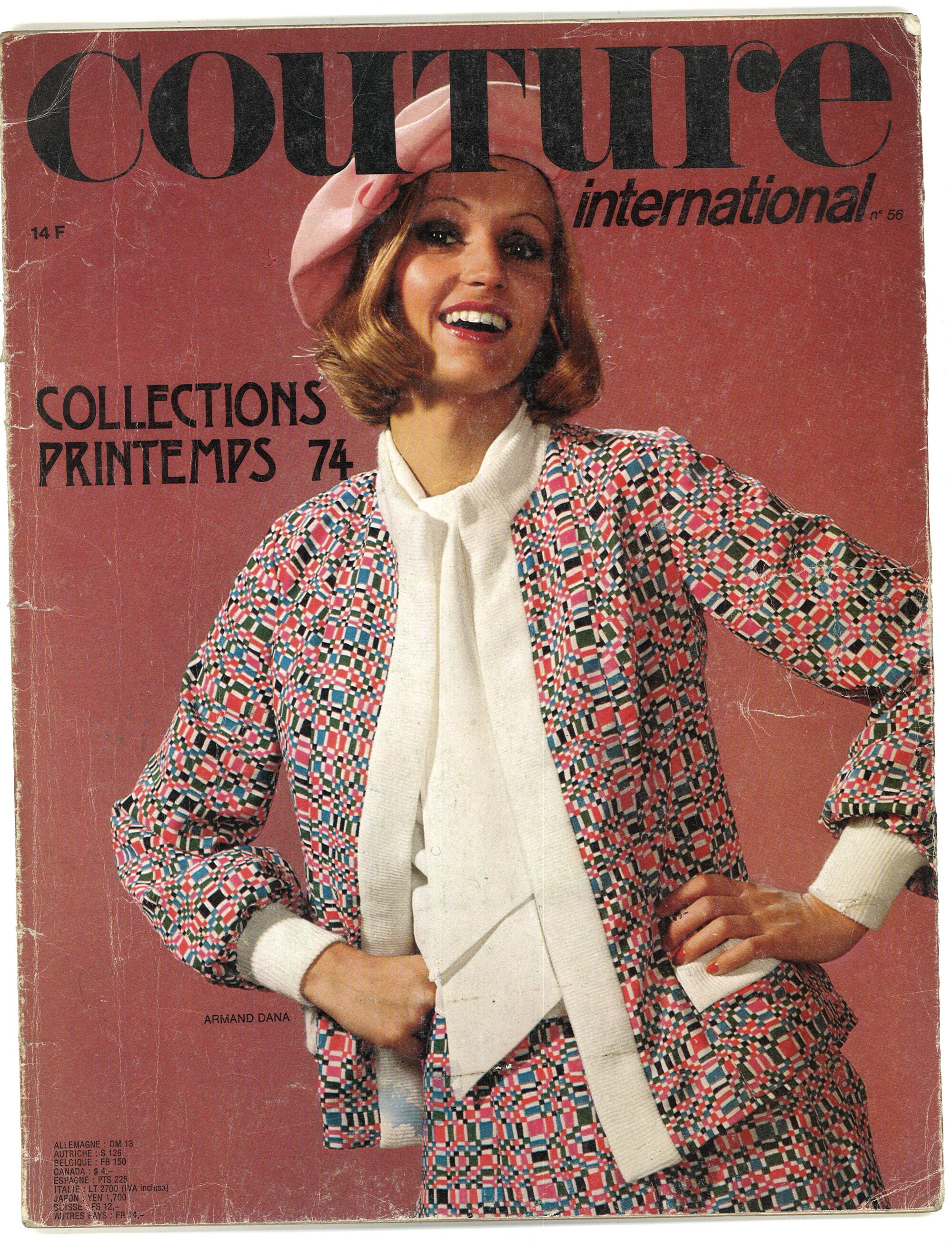 Couture International Magazine No 56 1973 Original Vintage | Etsy
