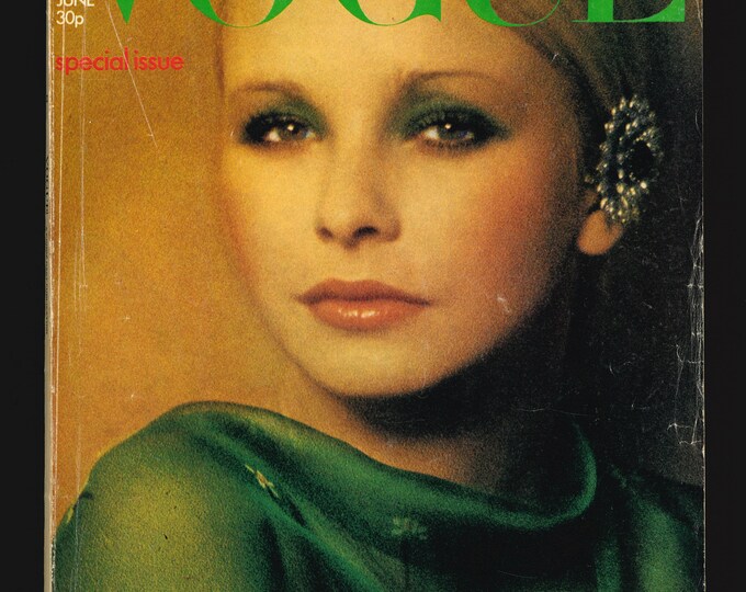 Vogue UK June 1973 Original Vintage Fashion Magazine - Etsy