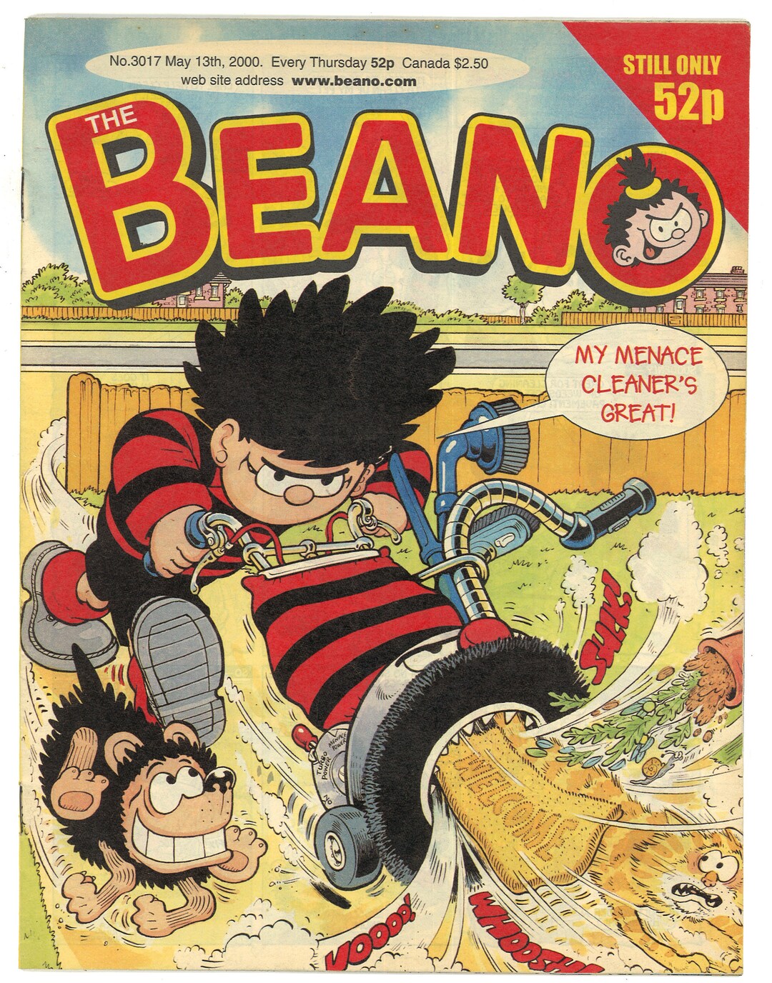 Beano No 3017 May 13 2000 UK Original British Vintage Comics - Etsy