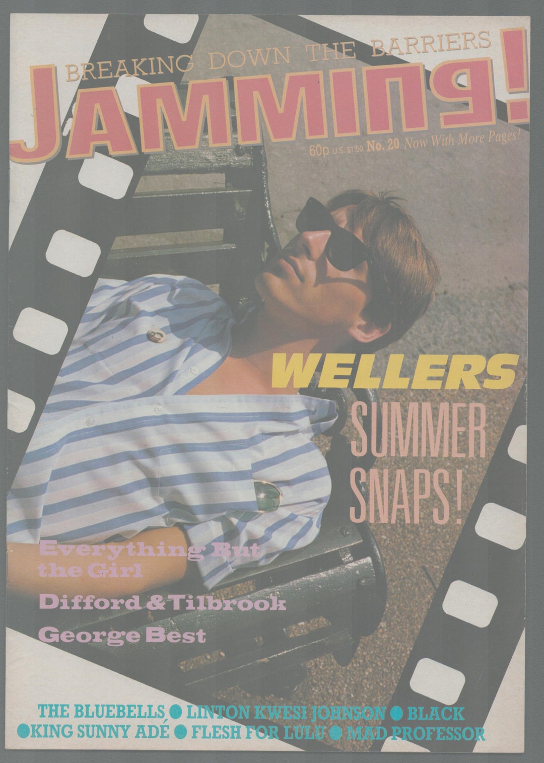 Jamming Issue No 20 Paul Weller, the Bluebells, King Sunny Ade, EBTG - Etsy