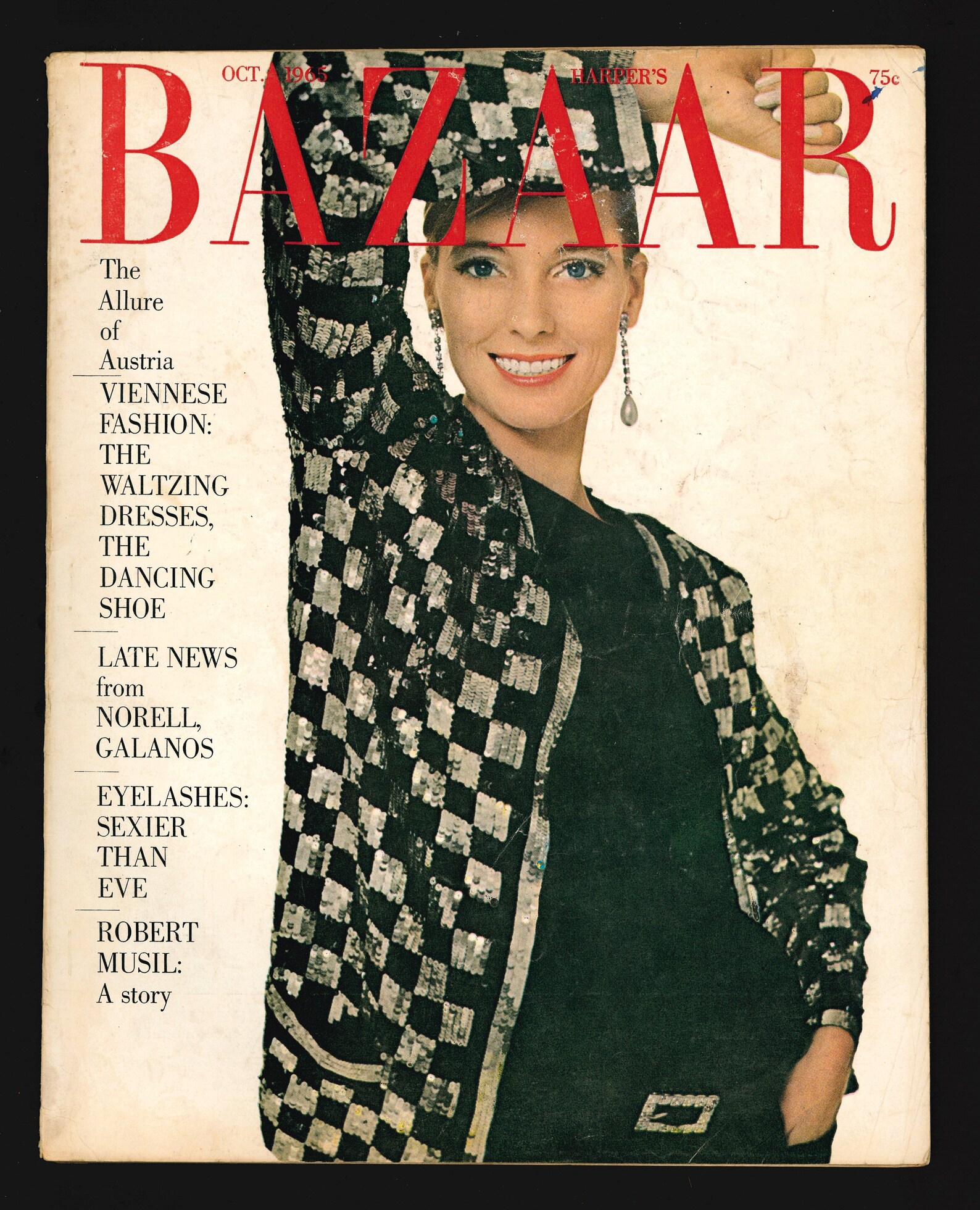 Harper's Bazaar US Oct 1965 Vintage Rare Retro Original Fashion ...