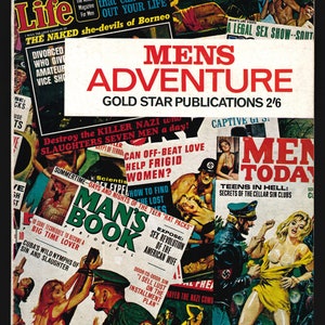 Mens Adventure Vol 36 No 2 Feb 1967 Pulp Magazine Stories Action ...
