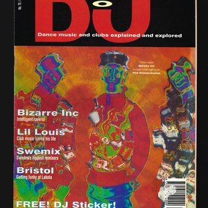 DJ Magazine Oct - Dec 1992 Dance Music and Clubs Inner City - Etsy