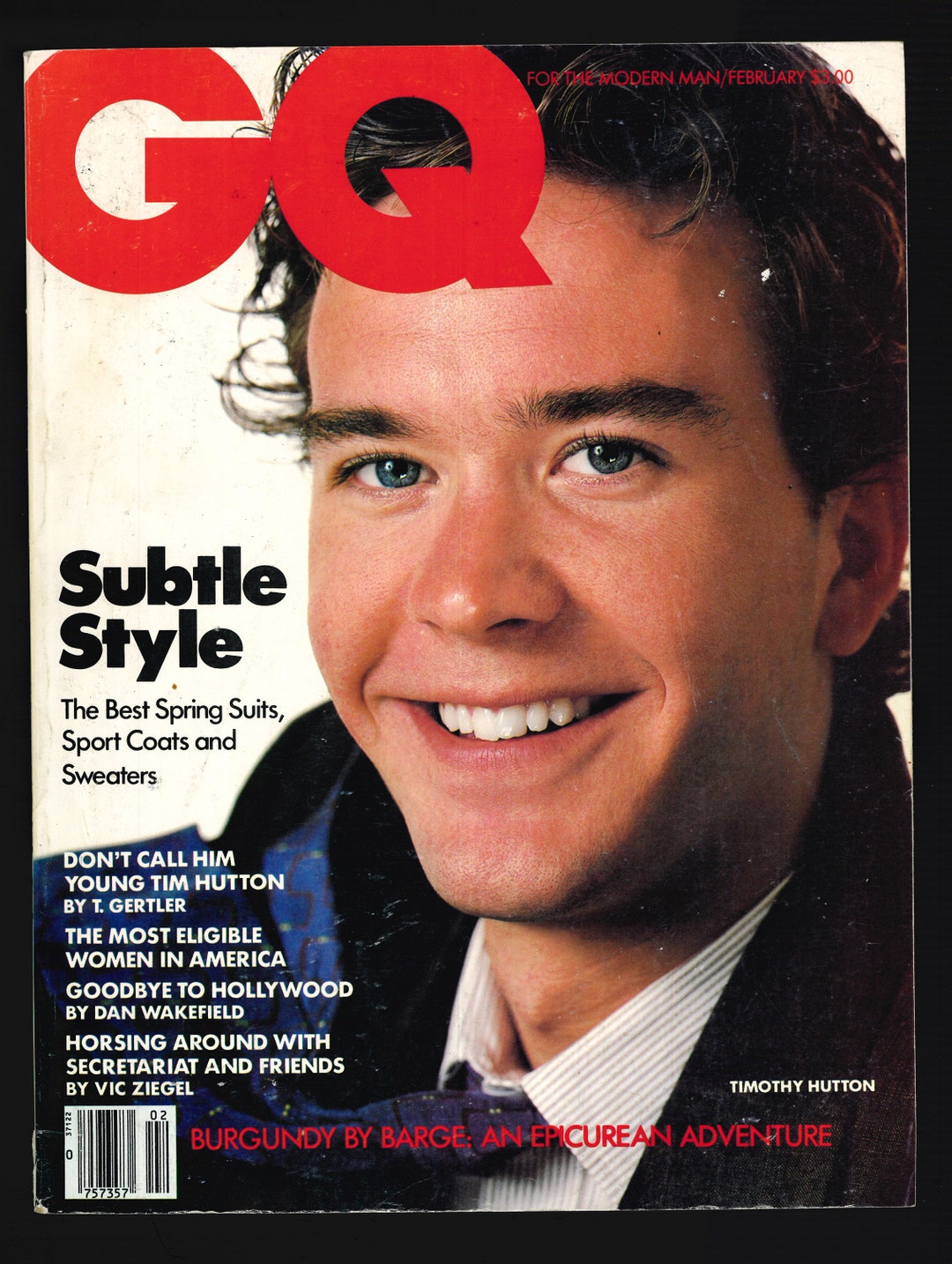 GQ US 1985 1986 Original Vintage Magazine - Etsy