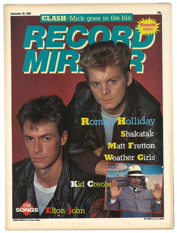 Record Mirror Sept 10 1983 UK British Original Vintage Music | Etsy