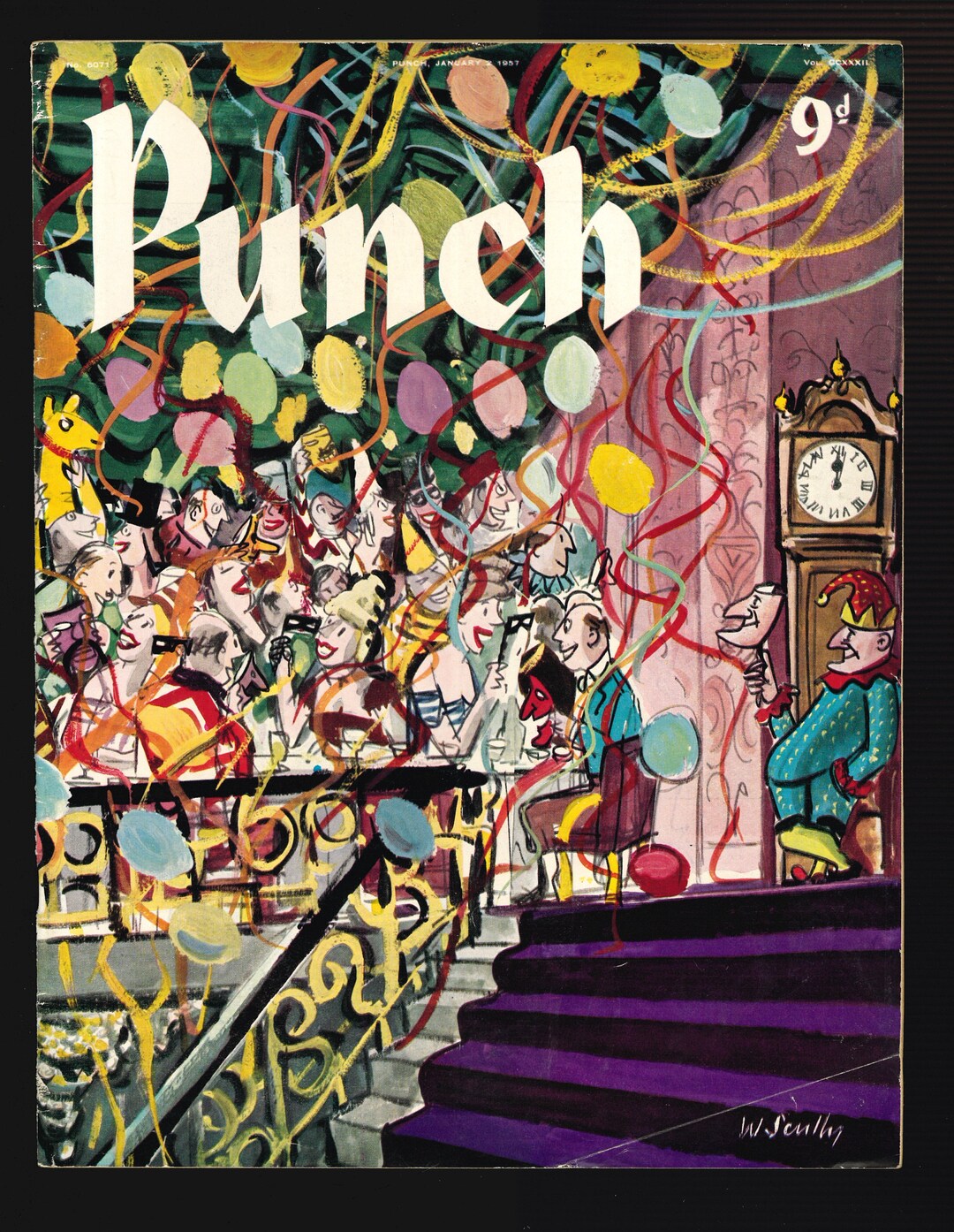 Punch 1957 Jan-july Issues Vintage Original Satire Magazine - Etsy