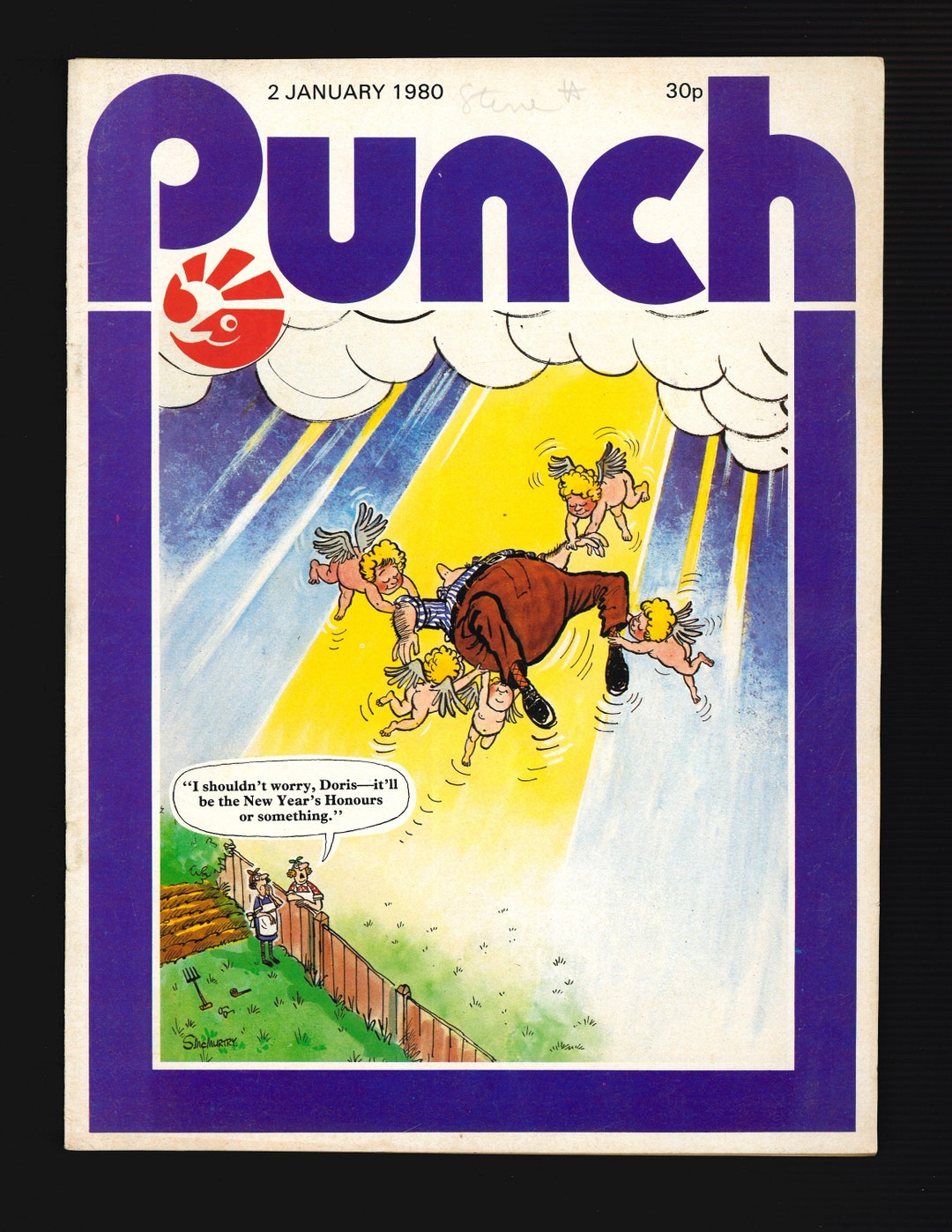 Punch Jan 1980 Bundle of 5 Copies Vintage Original Satire Magazine - Etsy
