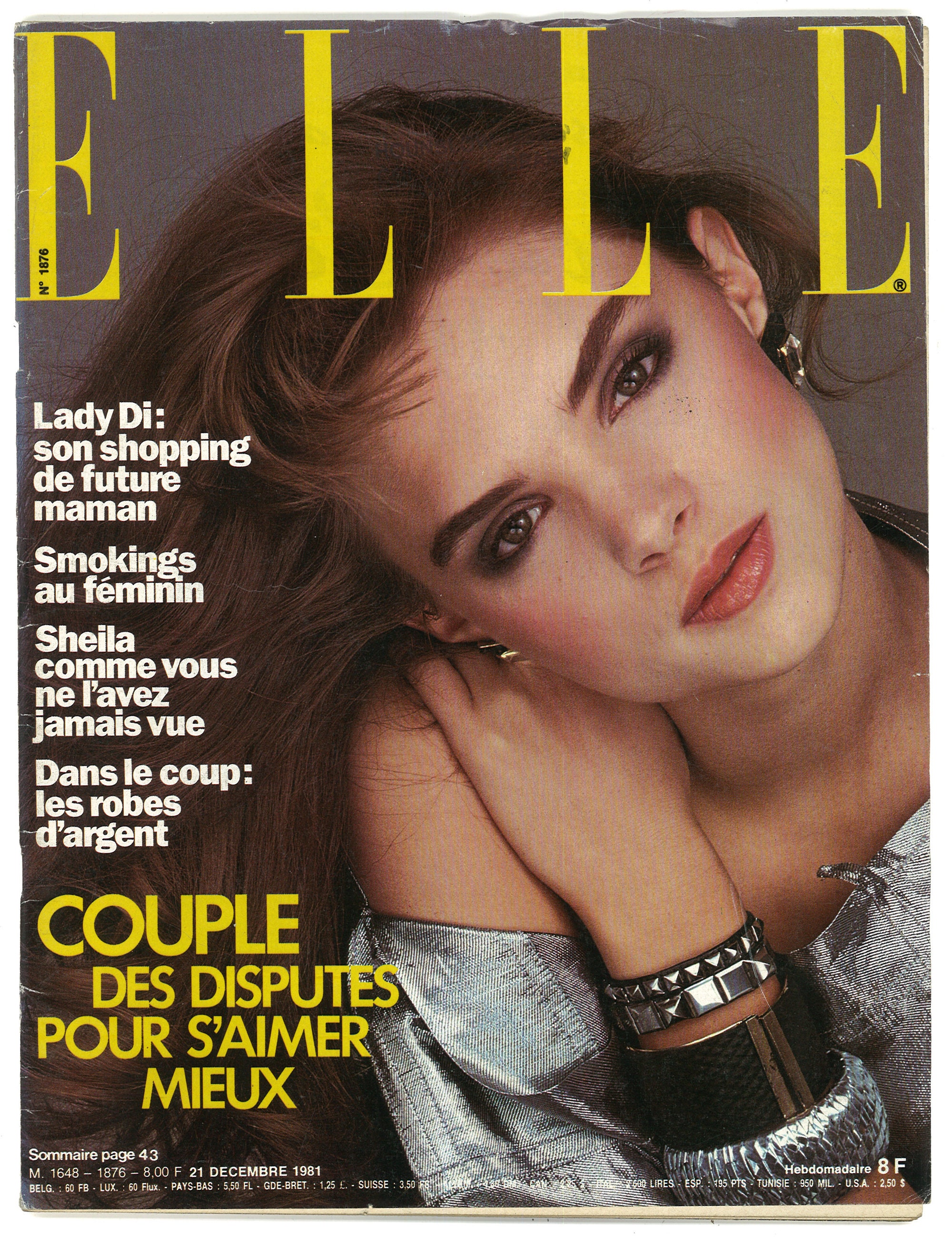 Elle No 1876 Dec 21 1981 Paris French Foreign Original Vintage Fashion ...