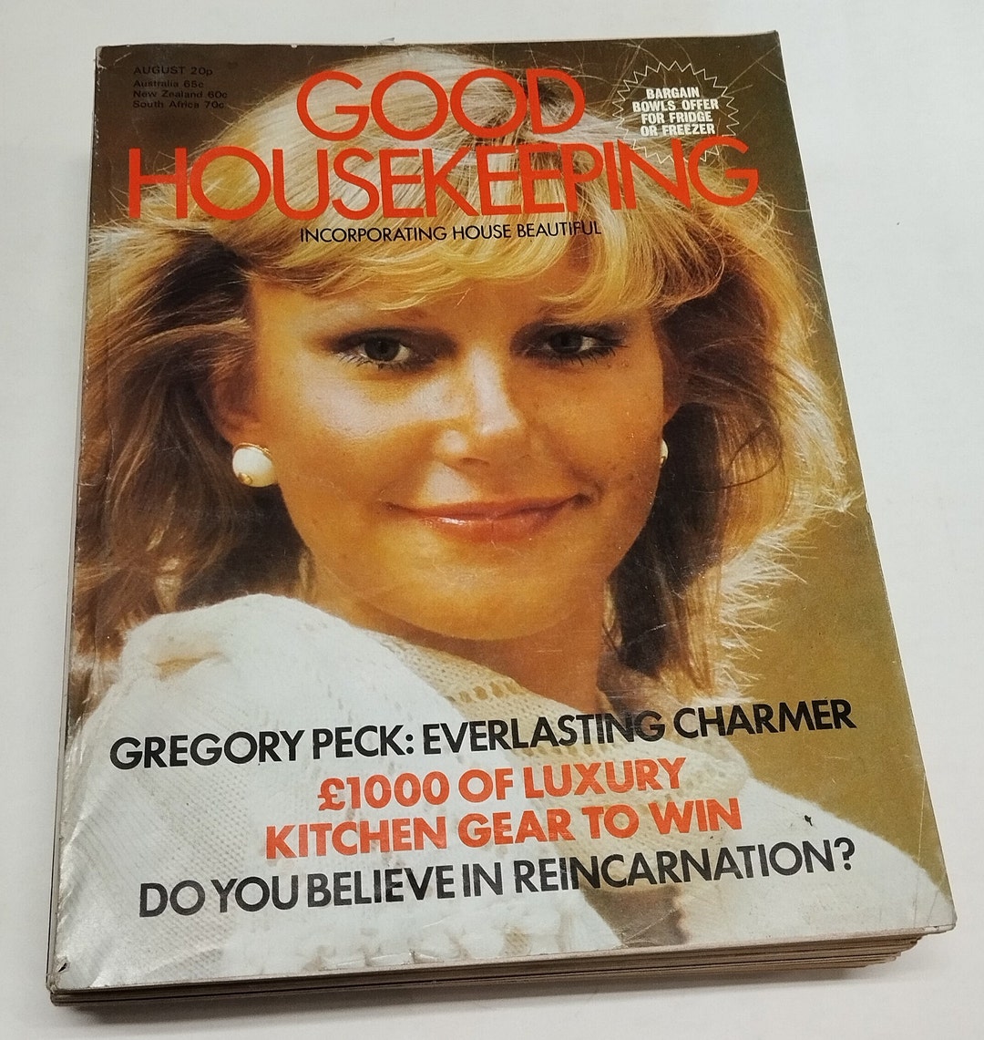 Good Housekeeping Aug-dec 1974 Vintage Women Magazine 50th Birthday - Etsy