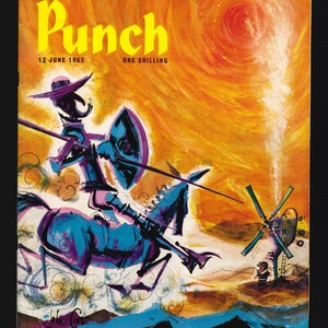 Punch June 1963 Bundle of 4 Copies Vintage Original Satire Magazine - Etsy