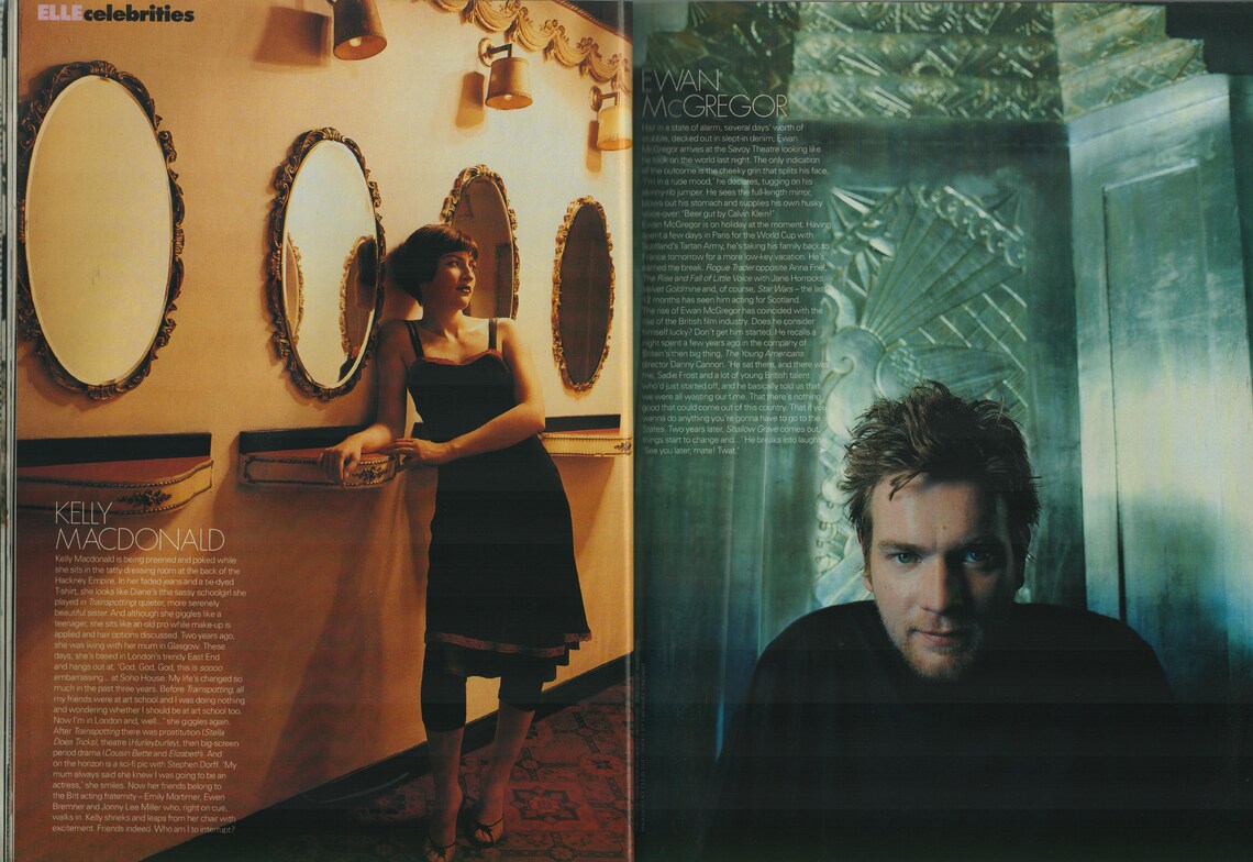 Elle UK Sept 1998 Britain's Sexiest Film Stars Cover: Gary Oldman Tim ...