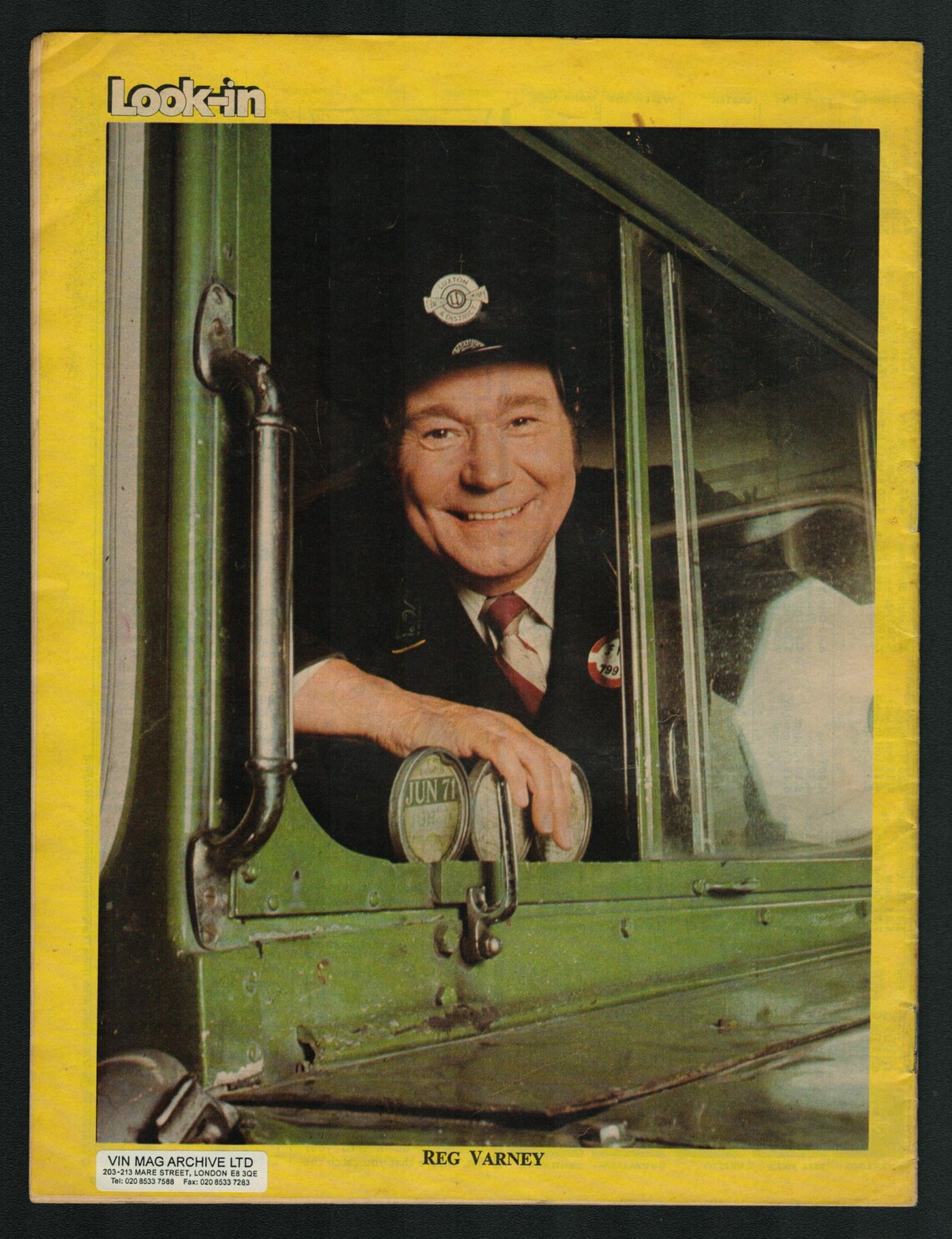 Look -in No 26 July 3 1971 UK Television Programme Original Vintage ...