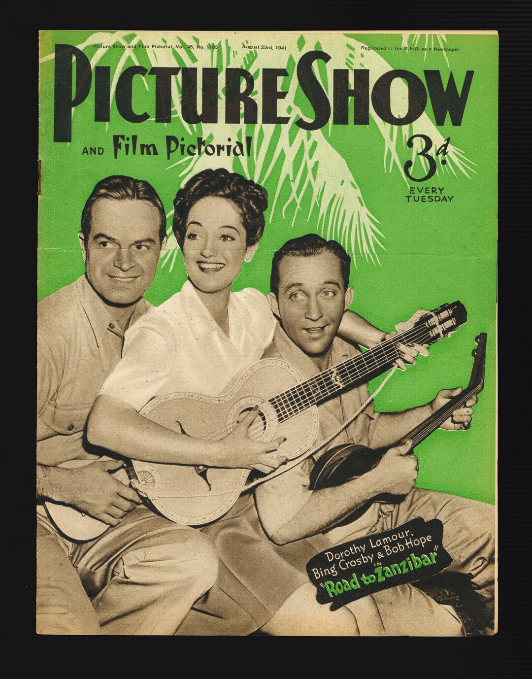 Picture Show Aug 23 1941 Movie Film Magazine - Etsy