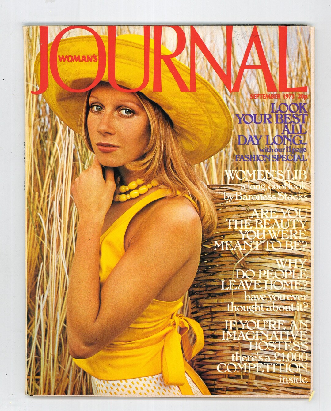 Woman's Journal Sept 1973 Original Vintage Magazine Cover: Look Your Best All Day Long - Etsy
