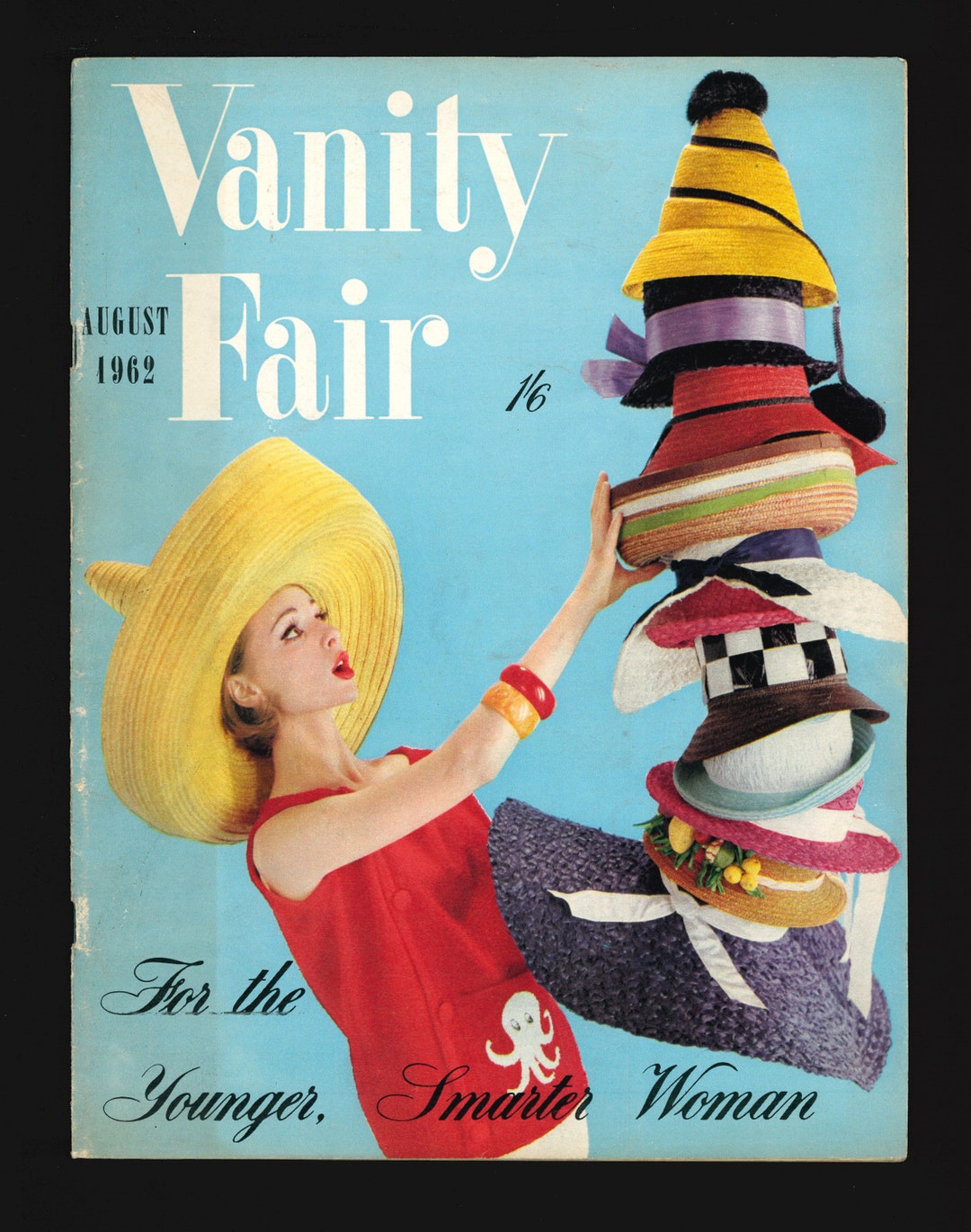 Vanity Fair Aug 1962 Rare Retro Vintage Original Fashion Magazine - Etsy