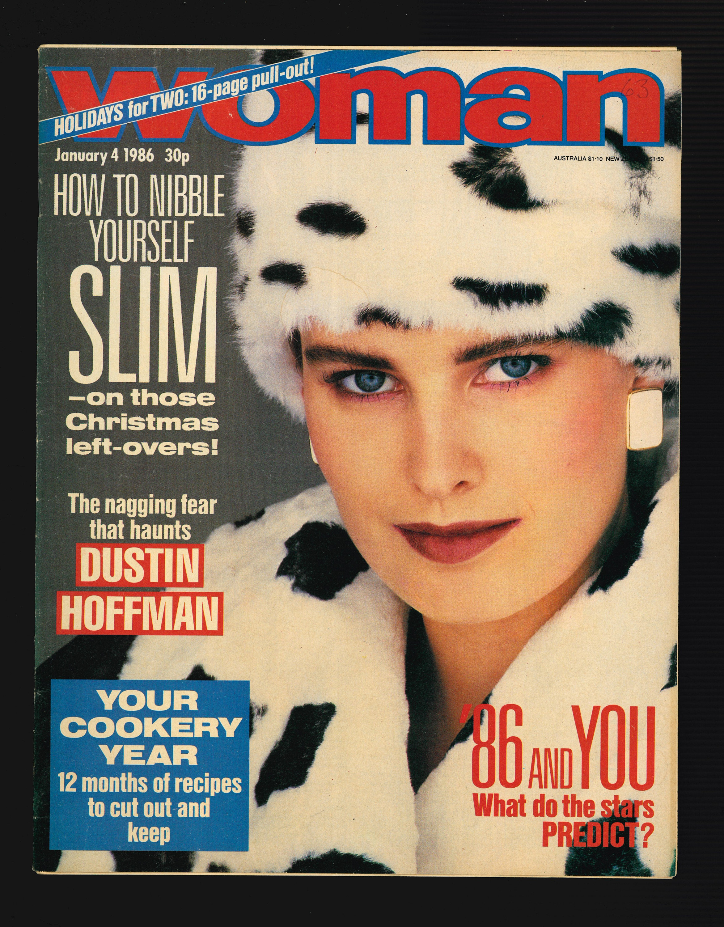 Woman Jan 4 1986 Vintage Magazine Fashion Beauty Cooking - Etsy