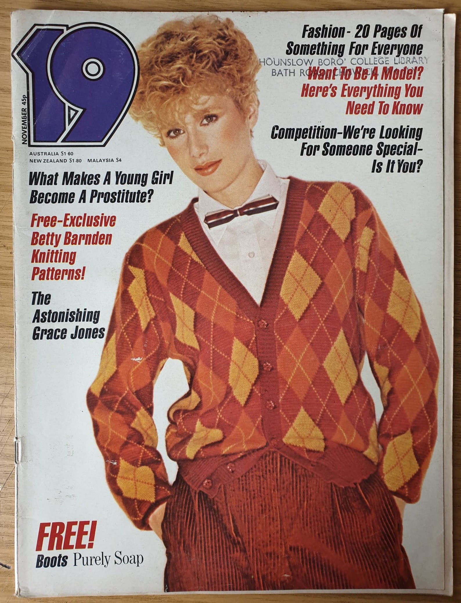 19 Magazine Nov 1980 British Original Rare Retro Vintage - Etsy
